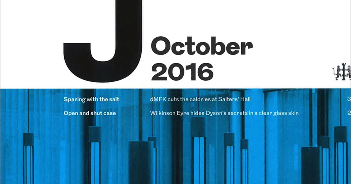 An Evolving Sum of the Parts - The RIBA Journal | Media | Níall McLaughlin