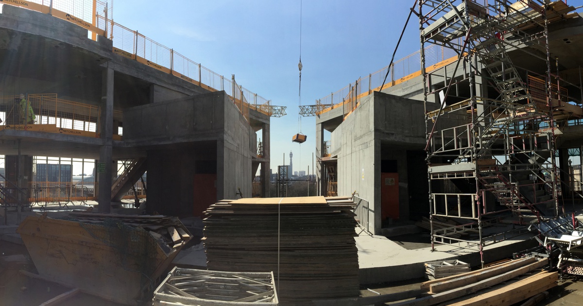 Tapestry Building Progress | News | Níall McLaughlin